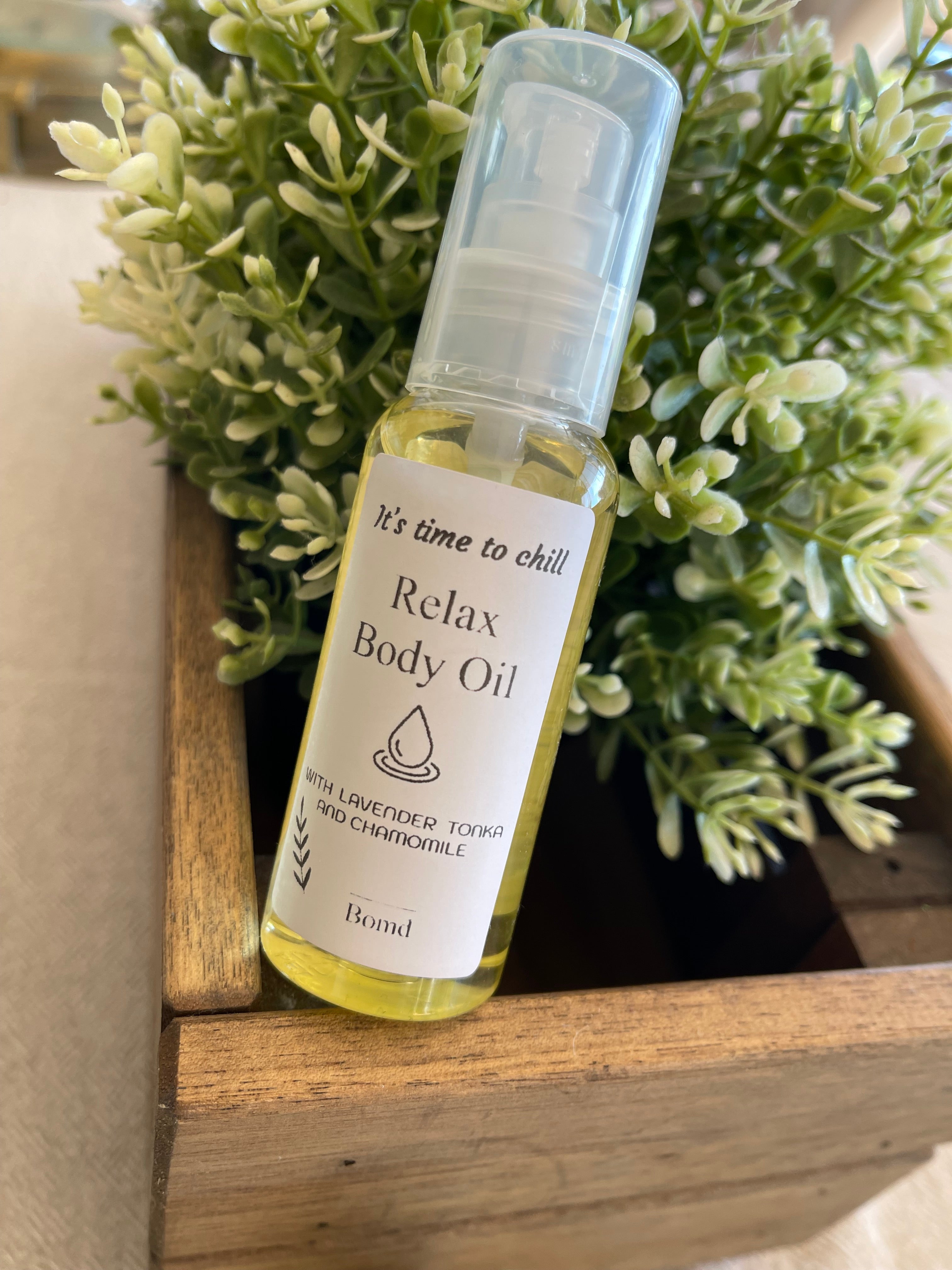 Relax Body Oil Massage and Moisturise – Bomd Body